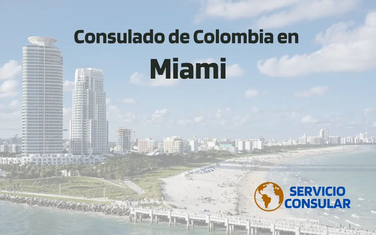 Consulado de Colombia en Miami FL | Citas y trámites 2025