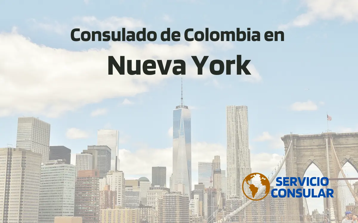 Consulado de Colombia en Nueva York NY | Citas y trámites 2025