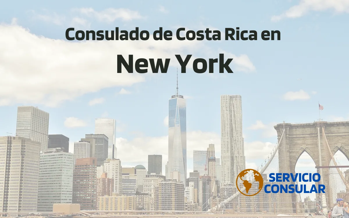 Consulado de Costa Rica en New York NY | Citas y trámites 2025