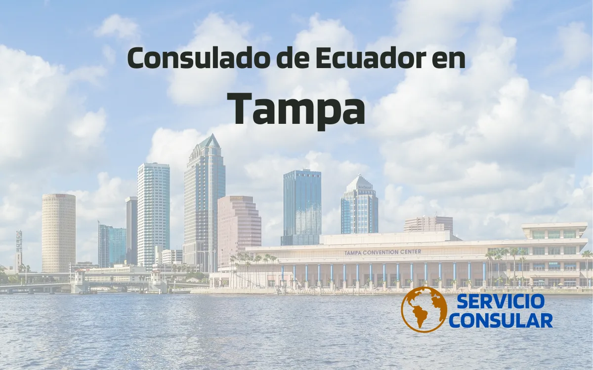 Consulado móvil de Ecuador en Tampa 2025