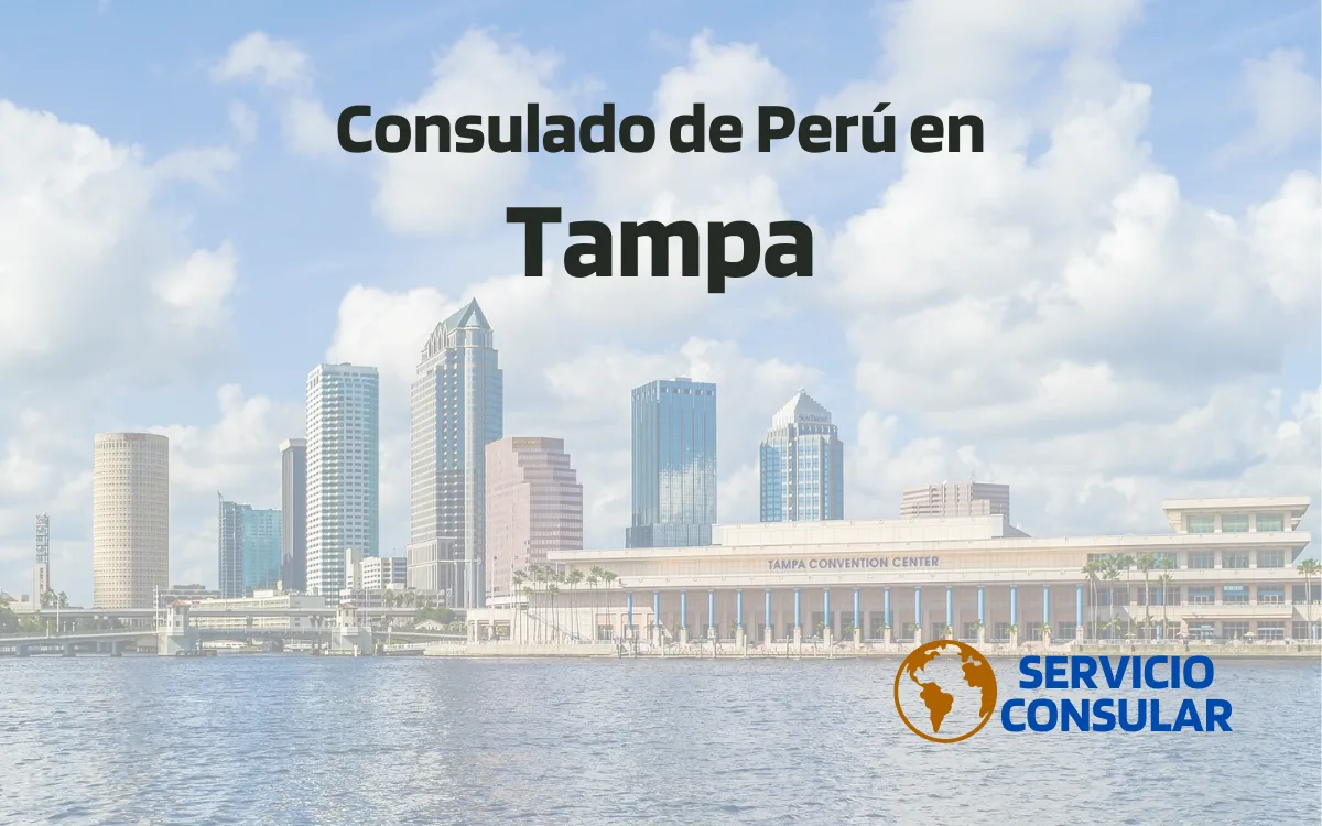 Consulado de Perú en Tampa (FL) | Citas y trámites 2025