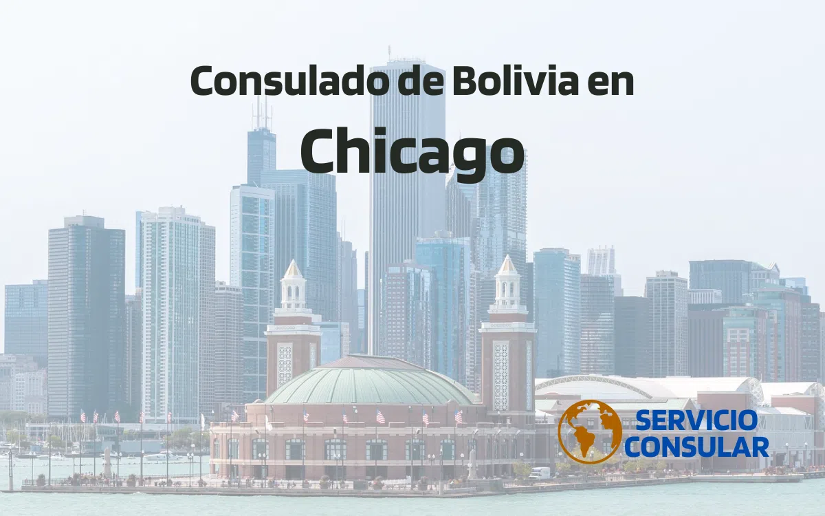 Consulado móvil de Bolivia en Chicago IL 2025